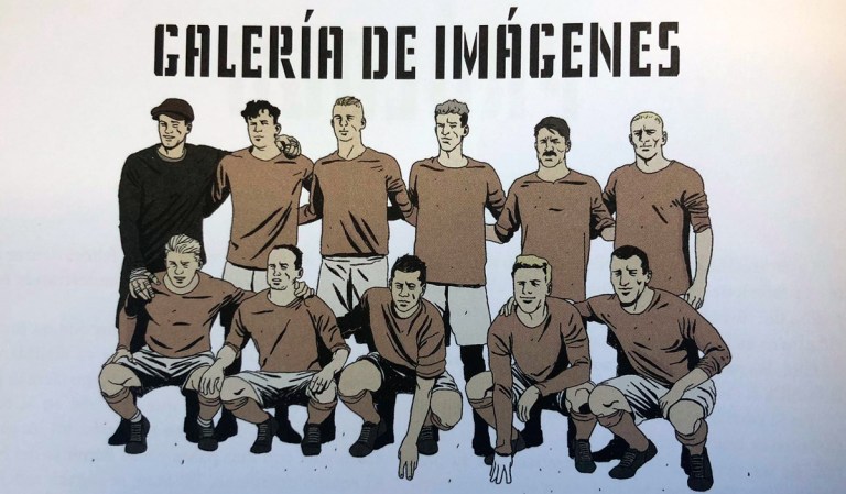Fútbol en Ucrania contra el nazismo en versión cómic – palabras de fútbol