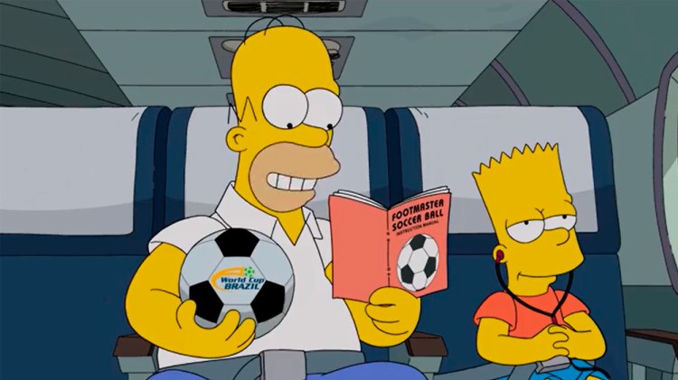 Los Simpson y el fútbol – palabras de fútbol